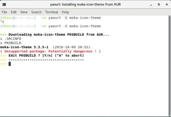 Install Moka Icon Theme on Arch Linux 2017 - Manjaro dot site