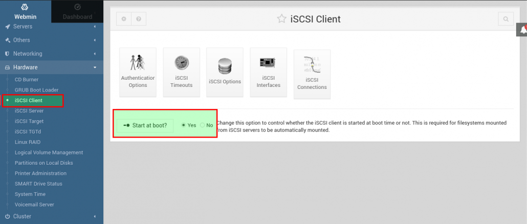 How to configure iSCSI Client on Debian 9 - Manjaro dot site