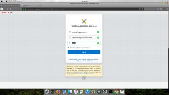 Oracle APEX Tutorial - Create a New Application - Manjaro dot site Oracle APEX Tutorial - Create a New Application - Manjaro dot site
