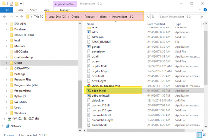 How to Install Oracle ODBC Driver on Windows 10 - Manjaro dot site