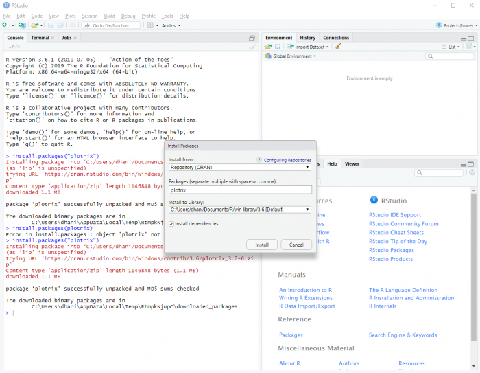 Things to Do After Installing R on Windows 10 - Manjaro dot site
