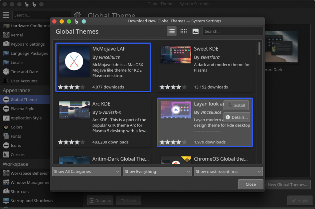 Manjaro KDE 19.0 Looks Like macOS - Manjaro dot site