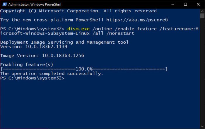 Step by Step Install Windows Subsystem for Linux on Windows 10 ...
