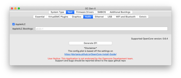 How to Create OpenCore EFI Easy Way using OC Gen-X - Manjaro dot site