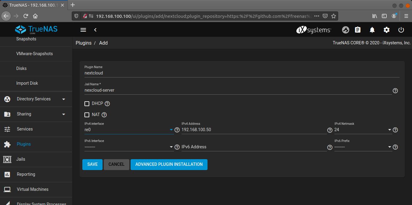 truenas-nextcloud-2 - Manjaro dot site