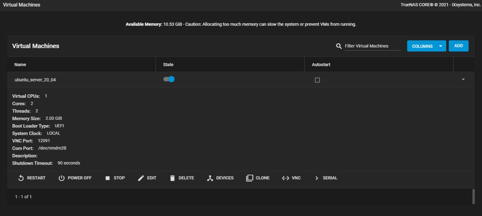 How to Create a New Jail in TrueNAS 12.0 - Manjaro dot site
